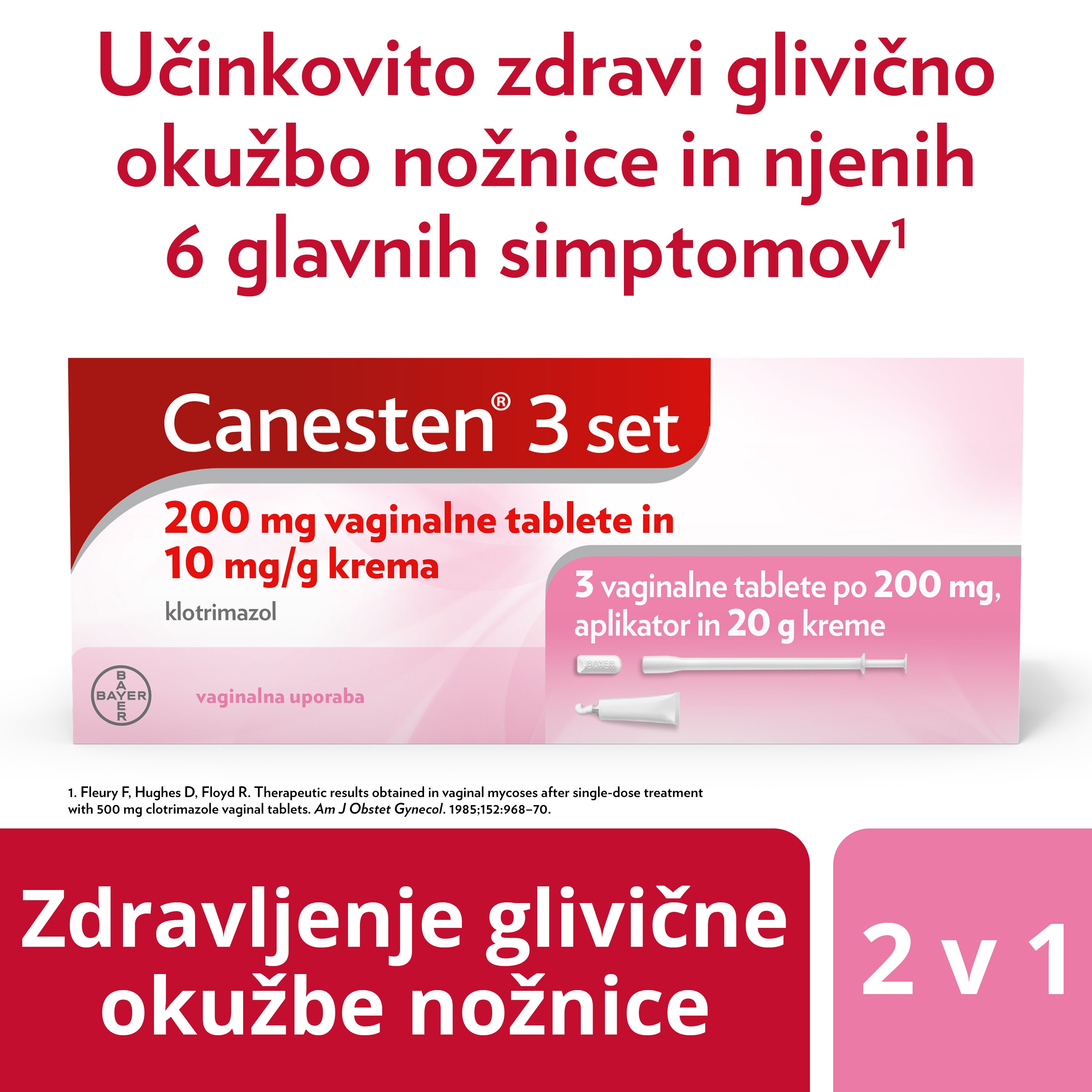 CANESTEN® 3 SET | Canesten izdelki